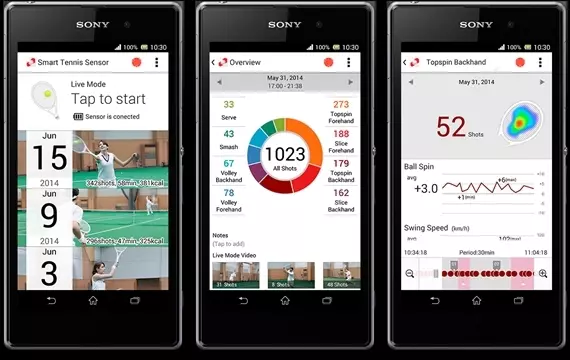 Sensor de tênis inteligente da Sony 1007_4