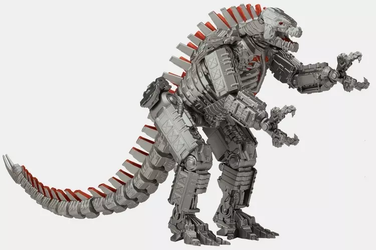 Ludkamaradoj Godzilo kontraŭ Kong Giant Mechagodzilla 1039_1