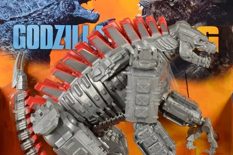 Ludkamaradoj Godzilo kontraŭ Kong Giant Mechagodzilla 1039_4