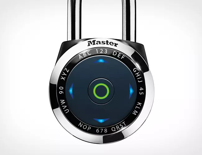 I-Combination Padlock Ihamba Kwedijithali Nge-Master Lock DialSpeed