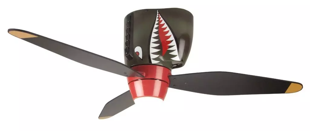 Tiger Shark Warplane Fan Fi Iconic WW2 ọkọ ofurufu sinu yara iyẹwu rẹ 10510_1