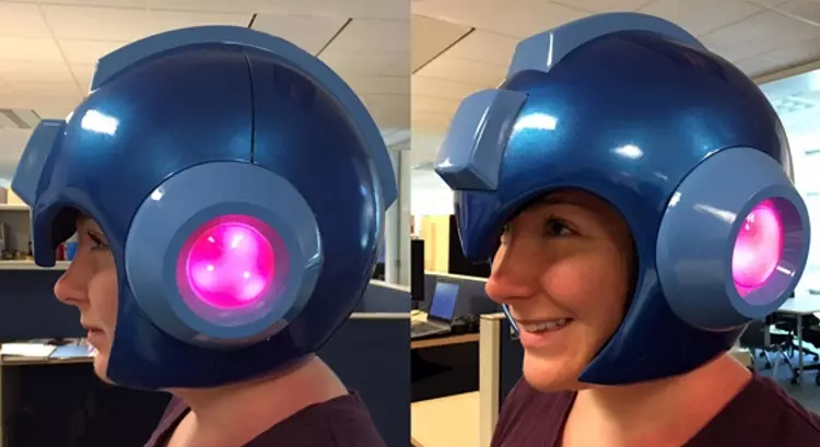 Casco indossabile Mega Man di Capcom 10720_1