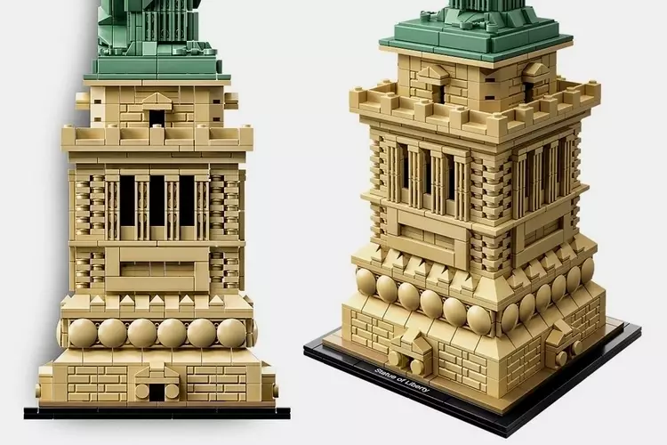 LEGO Architecture Statue yeRusununguko 10768_3