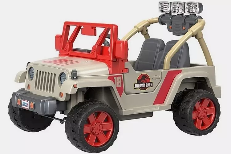 Wuraren Wutar Lantarki Jurassic Park Jeep Wrangler 10865_1