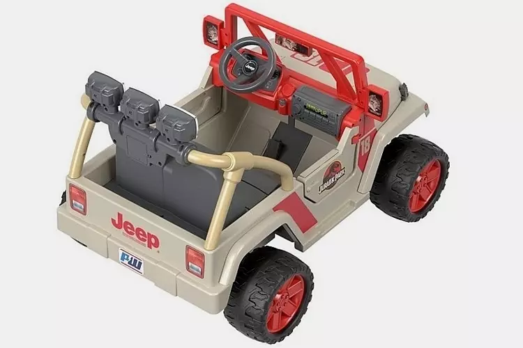 Power Wheels Jurassic Park Jeep Wrangler 10865_2