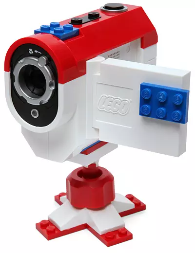 Nakasuot ng Brick ang Lego Stop Motion Video Cam