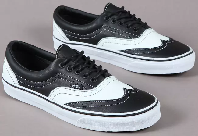 Les sabates de patinatge amb punta d'ala de Vans Leather Era semblen oxfords, sona com un xut 11715_1