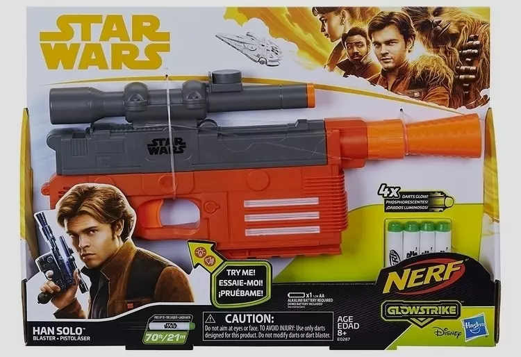 Зоряні війни Nerf Han Solo Blaster 1179_4