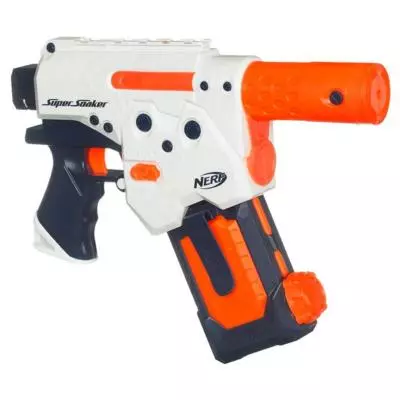 Super Soaker Thunderstorm Nyaéta Gun Squirt Jeung Majalah Reloadable