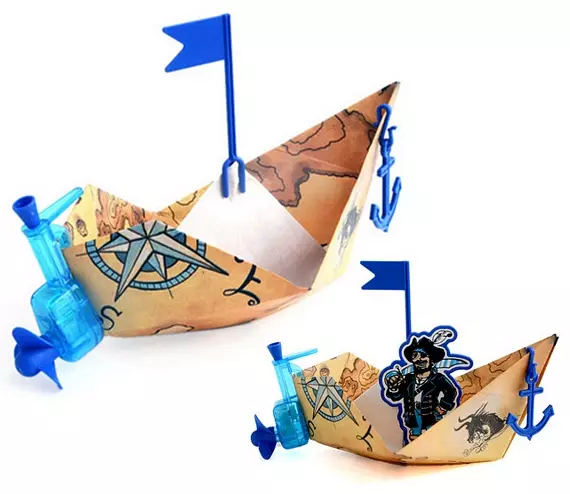 Motorized Paper Boat Kit 1206_1