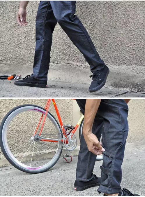 I pantaloni Osloh tengono lontano il grasso della bicicletta dalle gambe 12254_1