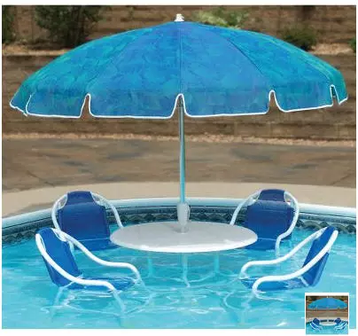 Swimming Pool Bistro Set Inotsanangura Yechokwadi Dziva Furniture 12622_1