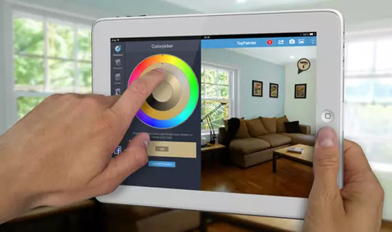 TapPainter 让您可以用任何颜色虚拟地绘制您的家