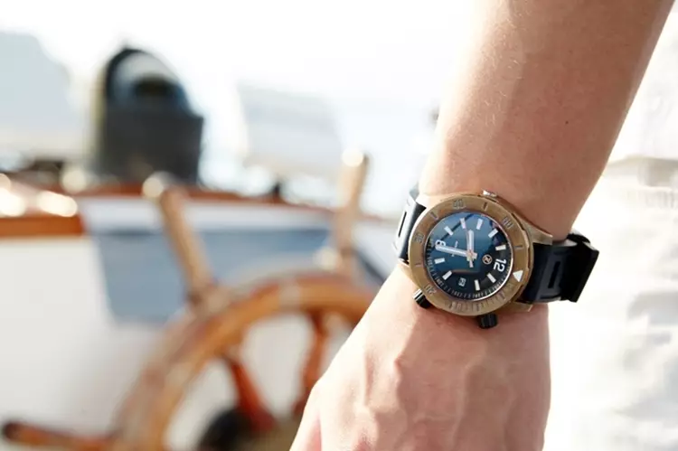 Zelos Abyss 3000M Bronze Dive Watch