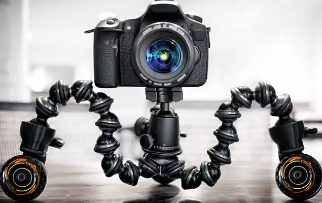 CineSkates adaugă roți la GorillaPod, îl transformă într-un cărucior 12761_1