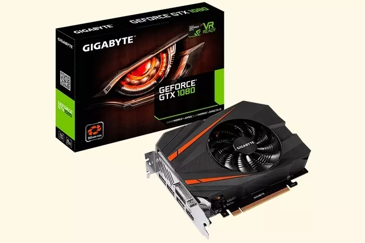 Gigabyte GeForce GTX 1080 Mini ITX 8G näytönohjain 12799_1