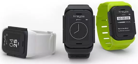 Kreyos Meteor Smartwatch የድምጽ ሂደት እና የእጅ ምልክት ቁጥጥርን ያመጣል 1282_1