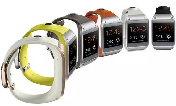 Samsung Galaxy Gear: Samsung ס סמאַרטוואַטטש איז דאָ 1283_2