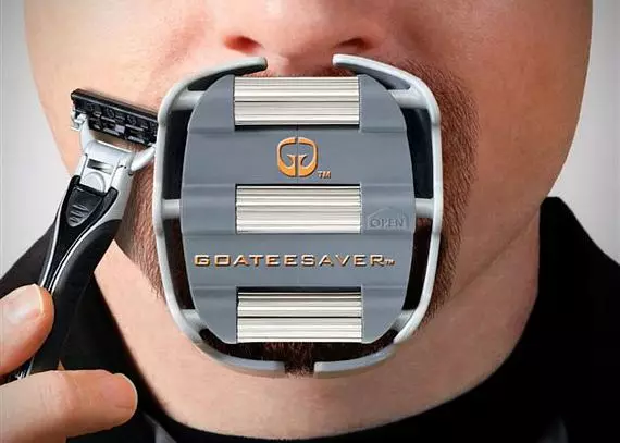 Goateesaver ede w Manscape Goatee pafè a