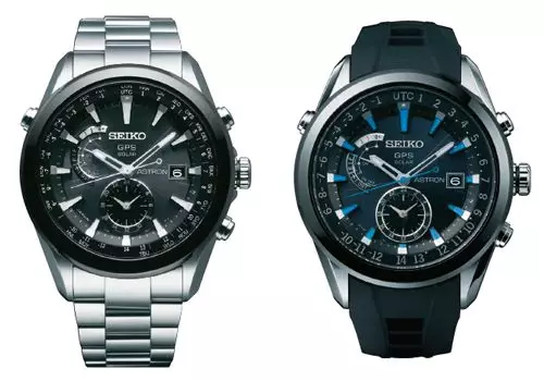 Seiko Astron oto-ajiste nan nouvo timezones lè l sèvi avèk GPS entegre