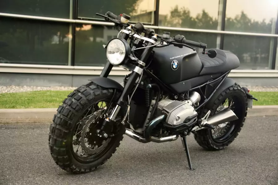 Lazareth перетворює BMW R1200R на неоретро скремблер 13285_1