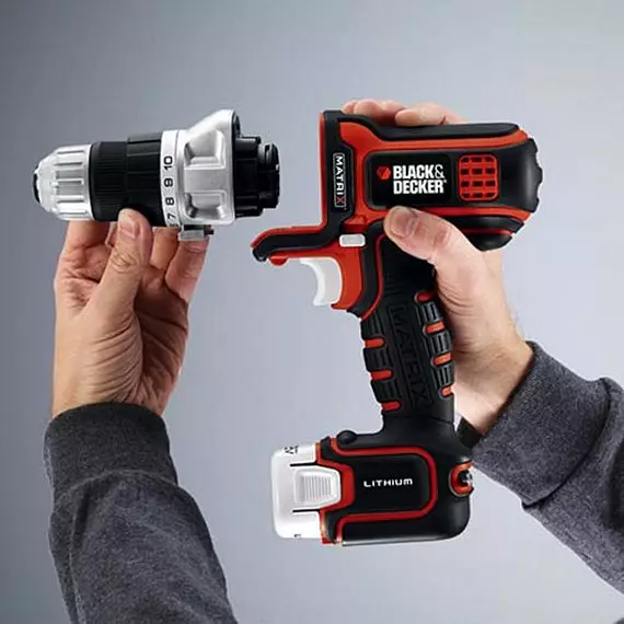 Black & Decker Matrix padara jūsu elektroinstrumentus modulārus