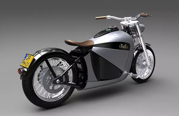 La motocicleta eléctrica Orphiro trae baterías a los cruceros retro 13709_2