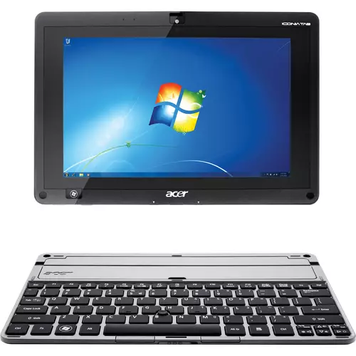 Acer Iconia W500 ୱିଣ୍ଡୋଜ୍ 7 ଟ୍ୟାବଲେଟ୍ ପ୍ୟାକ୍ AMD ଫ୍ୟୁଜନ୍ ଏବଂ କୀବୋର୍ଡ୍ ଡକ୍ | 14172_1