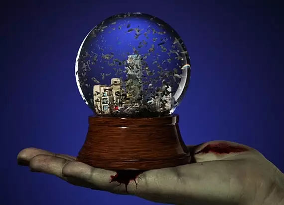 Apocalypse Snow Globe