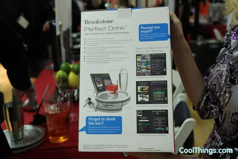 Brookstone Perfect Drink Smart Bartender 1491_7