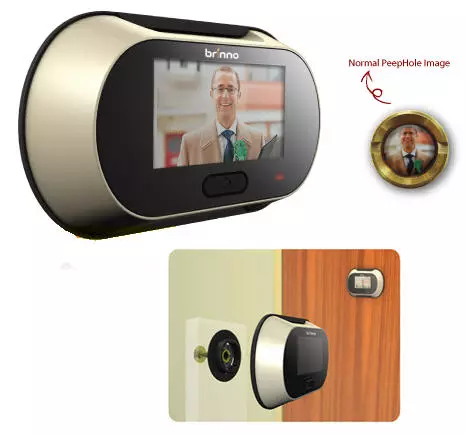 Το Digital Peephole Viewer ενημερώνει την πόρτα σας στη σύγχρονη εποχή 15116_1