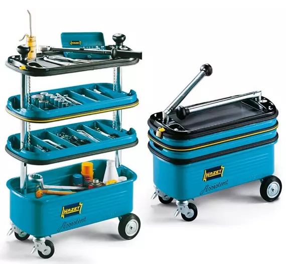 Hazet Collapsible Tool Trolley: Iri Bhokisi reMaturusi Rinoshanduka Kuita Sherufu Yenhare