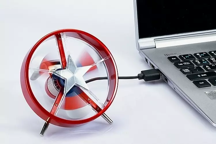 กัปตันอเมริกา USB Mini-Fan 16370_1