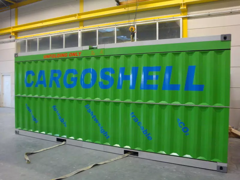 Il-Kontenituri Innovattivi ta 'Cargoshell Jikkollassaw Ċatti, Iħallu Marka Żgħar 16528_3