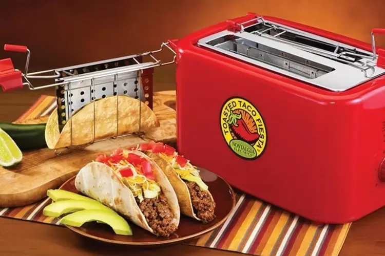 Nostalgia Electrics Baked Taco Shell Toaster 1661_1