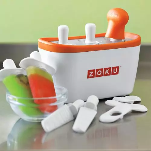 Zoku Quick Pop Maker Shapes Your Icy Treats Hauv Xya feeb xwb