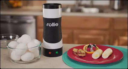 Rollie Eggmaster לעץ איר מאַכן עגגס אויף אַ שטעקן