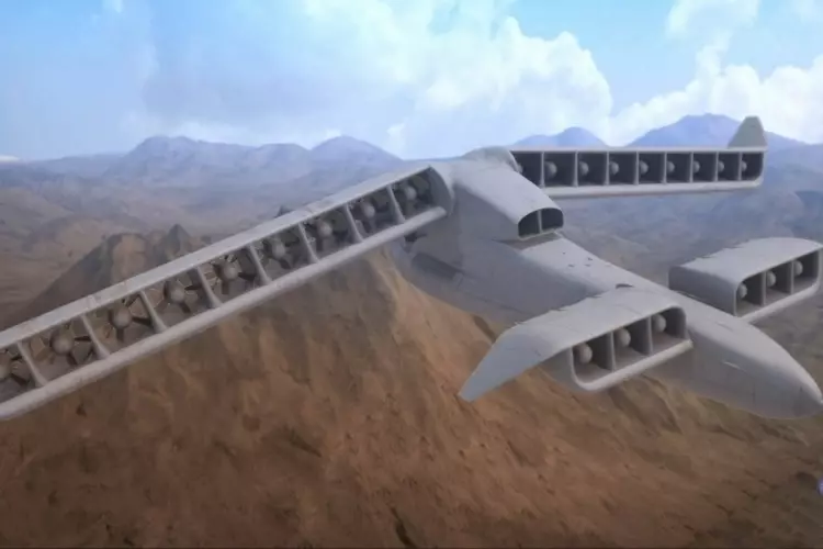 DARPA VTOL എക്സ്-പ്ലെയ്ൻ 21353_1