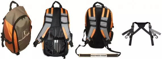 Ransel Piggyback Rider Ngangkut Gear, Cai sareng Anak anjeun 2148_1