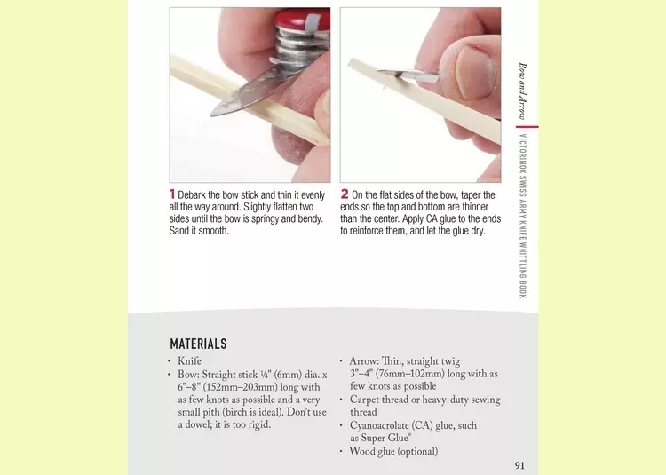 Buku Whittling Pisau Tentera Swiss 2255_3