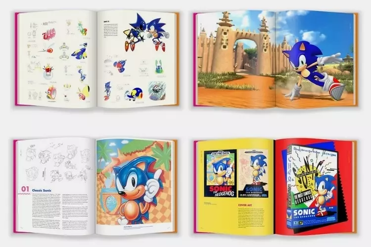 Livro de arte do 25º aniversário de Sonic the Hedgehog 2256_2