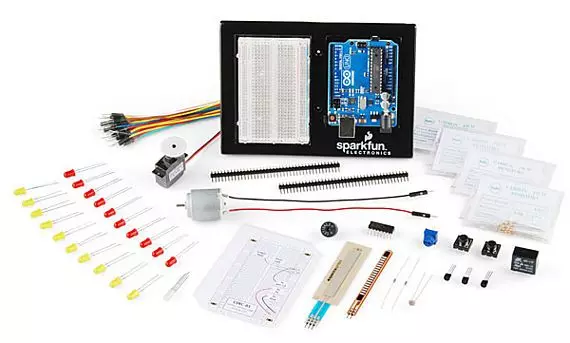 ਸਟਾਰਟਰ Arduino ਕਿੱਟ ਕੂਲ ਪਾਰਟਸ ਅਤੇ ਪ੍ਰੋਜੈਕਟਾਂ ਦੀ ਸੂਚੀ ਦੇ ਨਾਲ ਆਉਂਦੀ ਹੈ 2283_1