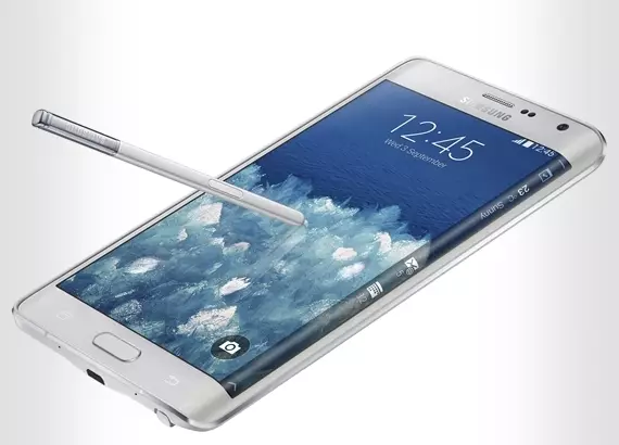 Samsung Galaxy Note Edge presenta un borde de pantalla doblado que sirve como pantalla secundaria 2559_2