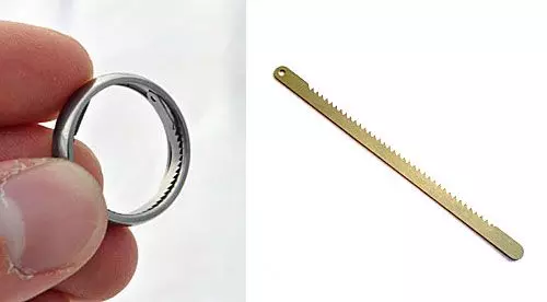 Ang Titanium Escape Ring Makatabang Kanimo nga Makagawas sa mga Posas, Mga Lubid Ug Uban Pa