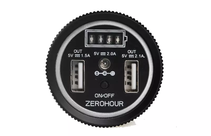 Zerohour ಟ್ಯಾಕ್ಟಿಕಲ್ ಫ್ಲ್ಯಾಶ್ಲೈಟ್ ಅಂತರ್ನಿರ್ಮಿತ USB ಚಾರ್ಜರ್ನೊಂದಿಗೆ ಬರುತ್ತದೆ 279_4