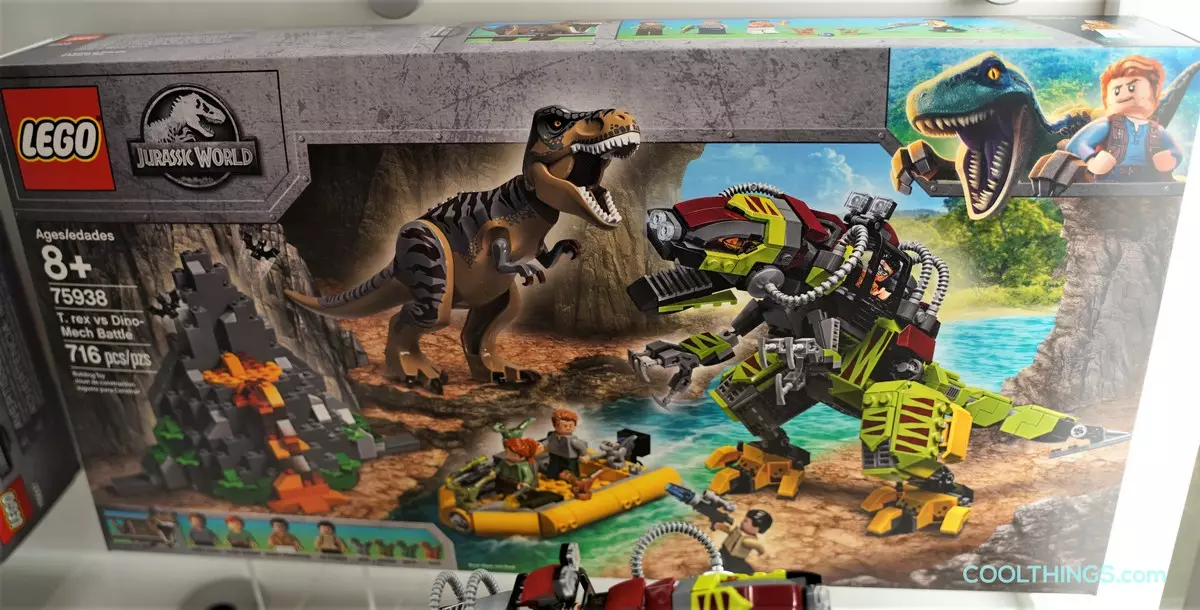 T-Rex ve Dino-Mech Savaşı LEGO Set 75938 2905_2