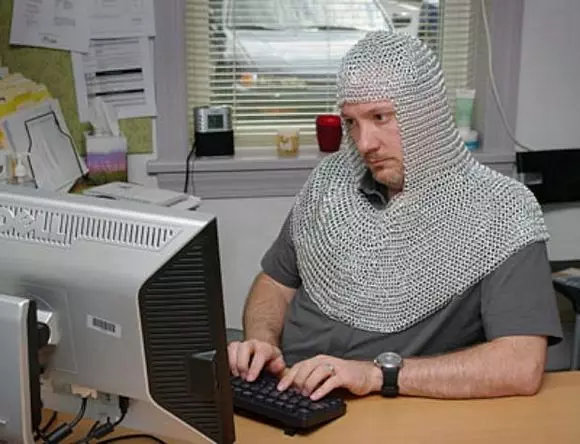 Chain Mail Coif: Барои Geeks, аз ҷониби Dwarves 3098_1