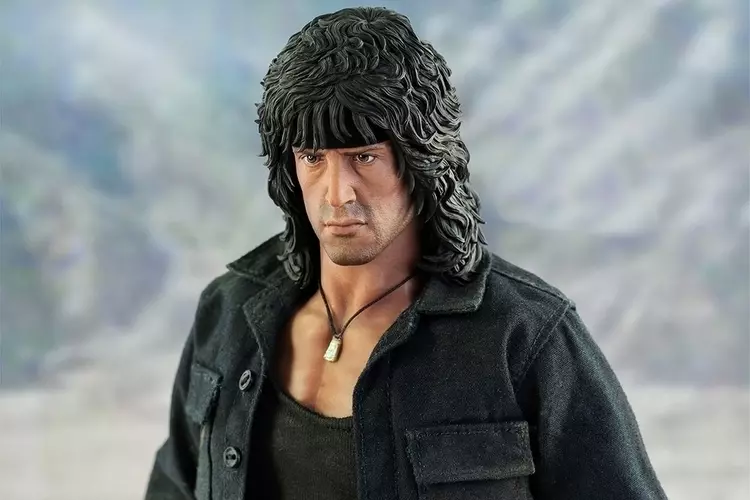 Threezero Rambo III Plene-Artika Ago-Figuro