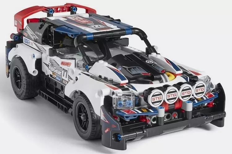 Lego Technic Top Gear Raliaŭto