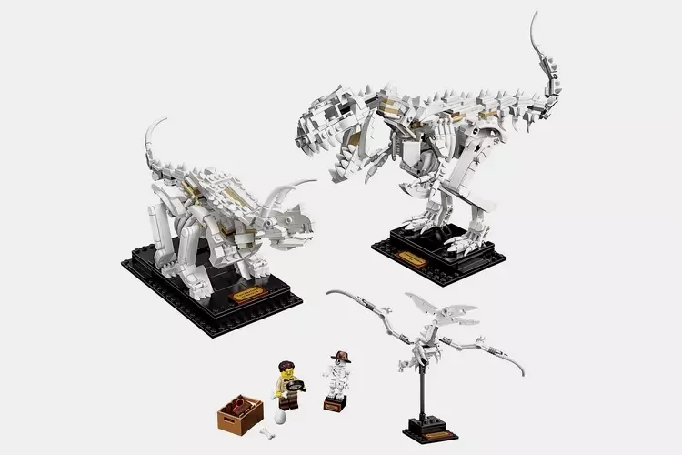 Mga Ideya sa LEGO Mga Dinosaur Fossil